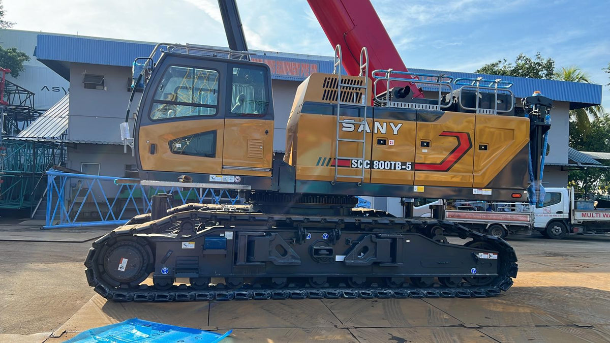 SANY 80 TON TELESCOPIC CRANE SCC800TB – Multi Ways