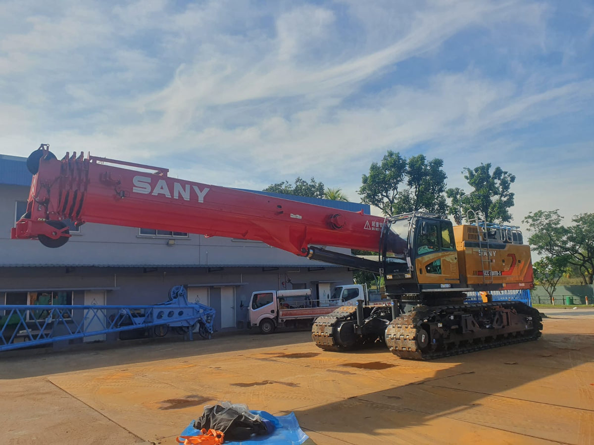 SANY 80 TON TELESCOPIC CRANE SCC800TB – Multi Ways