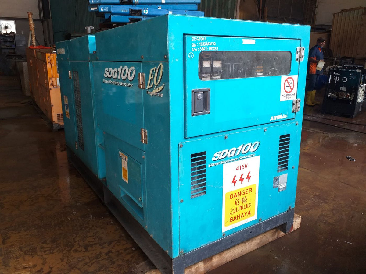 AIRMAN GENERATOR SDG100S - (G080-084) – Multi Ways