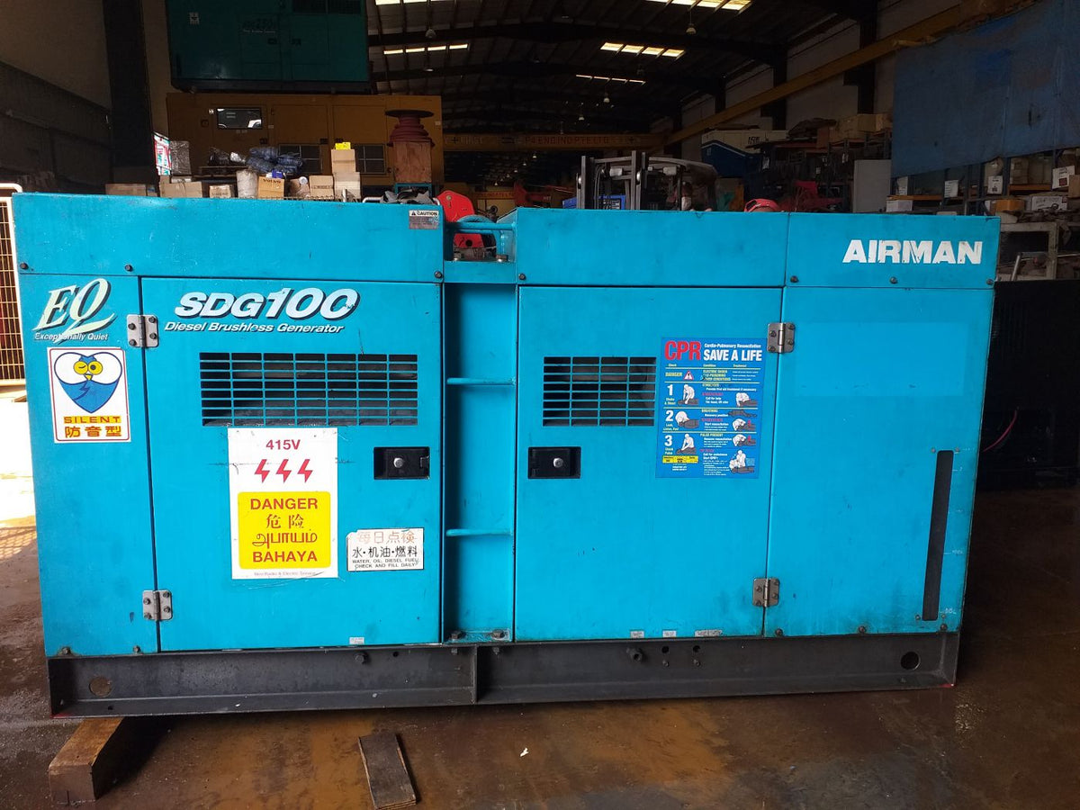 AIRMAN GENERATOR SDG100S - (G080-084) – Multi Ways