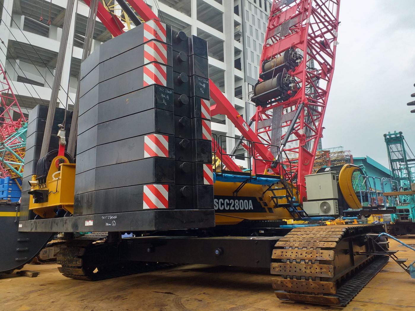 SANY CRAWLER CRANE SCC2800A - (CCCR-428) – Multi Ways