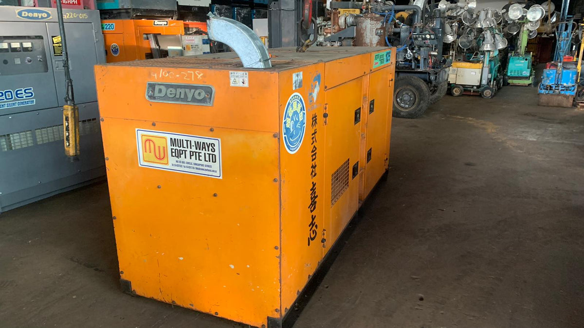 DENYO GENERATOR DCA-125SPN - (G100-278) – Multi Ways