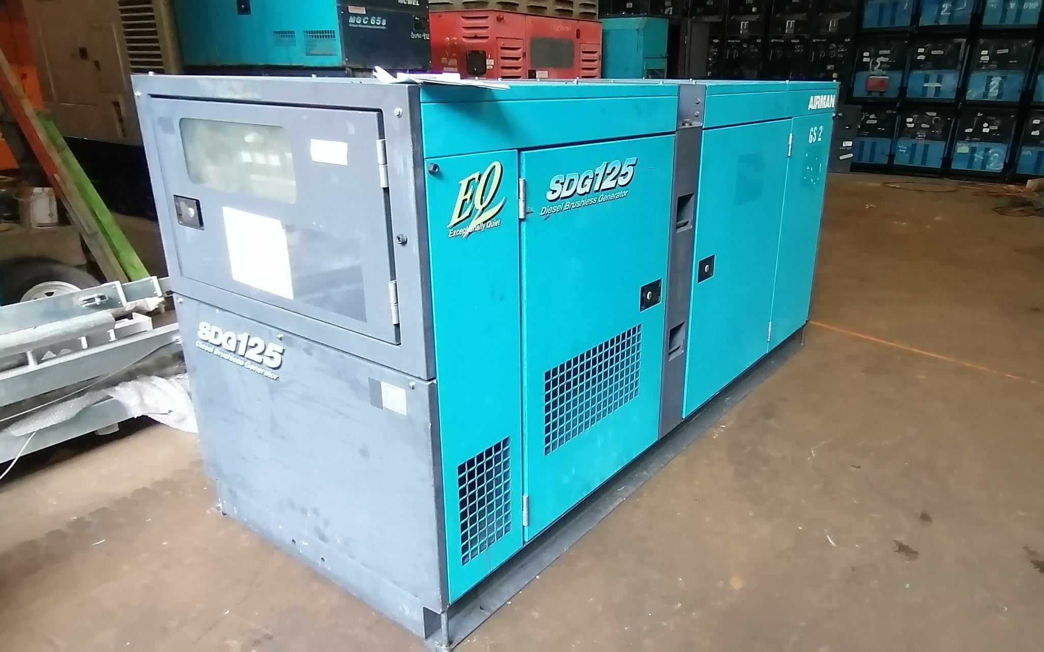 AIRMAN GENERATOR SDG125S-3A6 - (G100-318) – Multi Ways